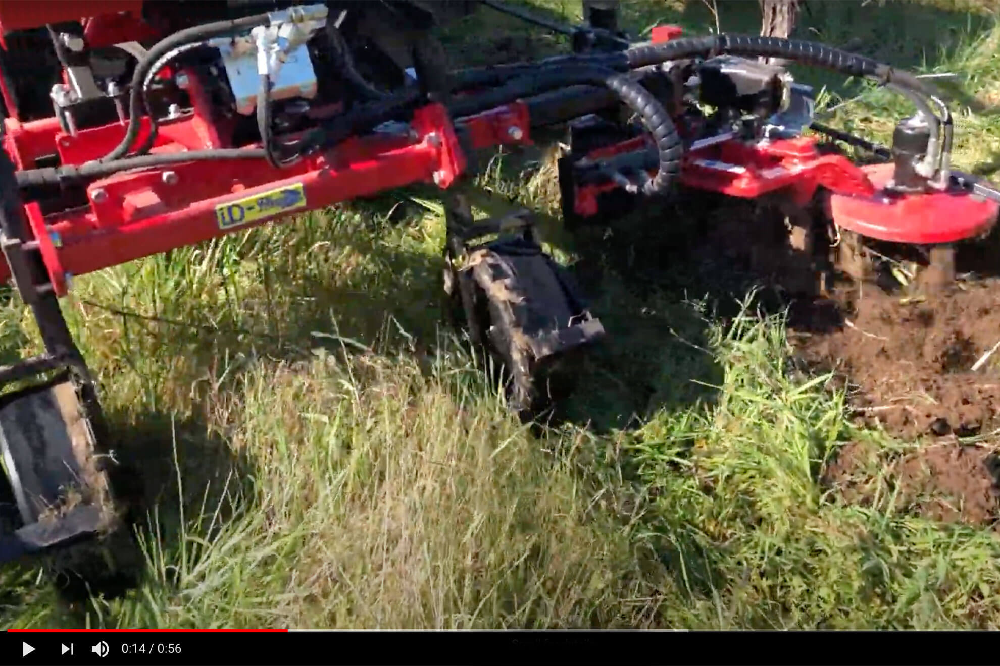 Under-vine weed management - Pridham Viticulture